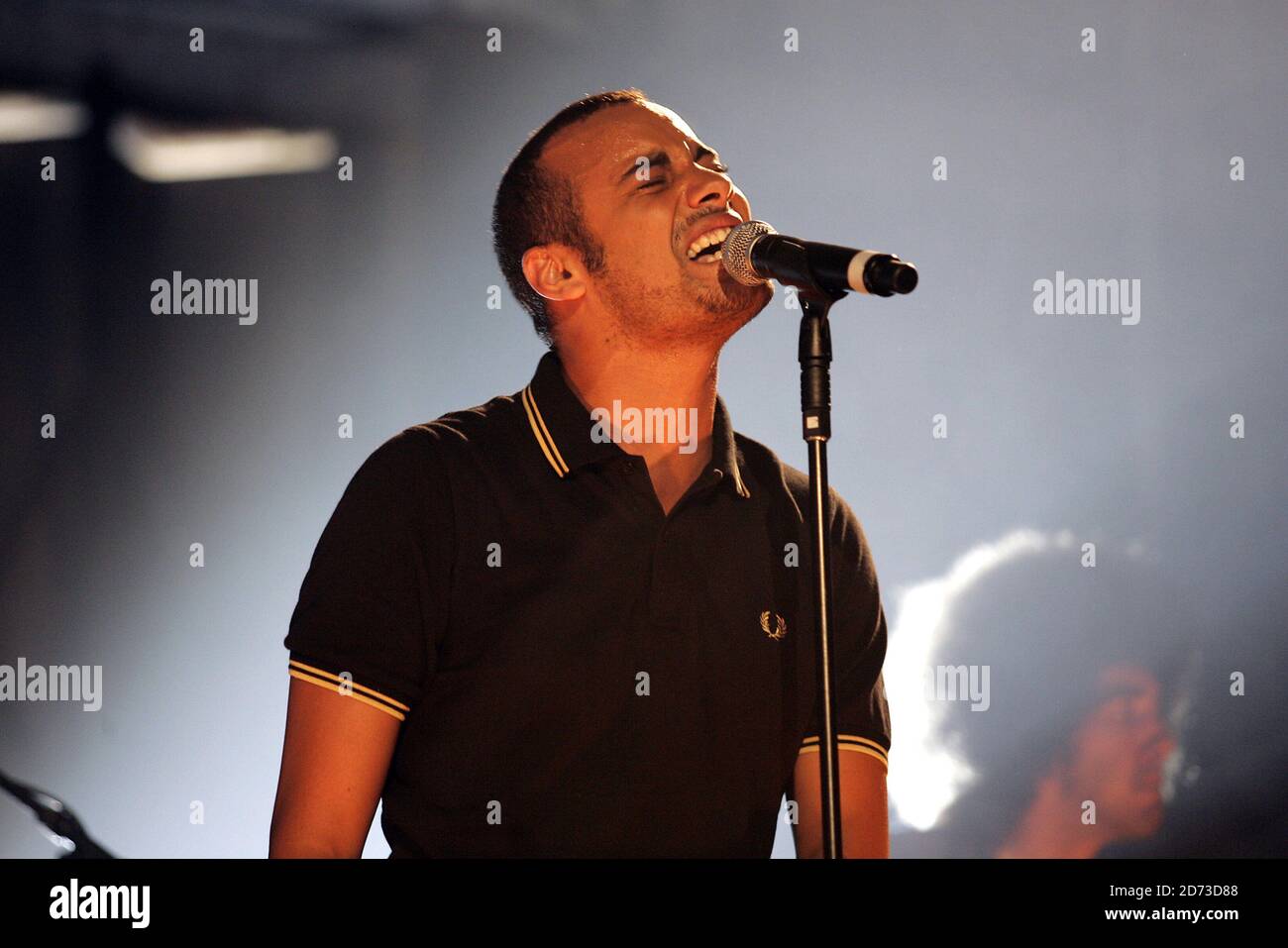 Bryn Christopher performing live during the recording of Channel 4's T ...