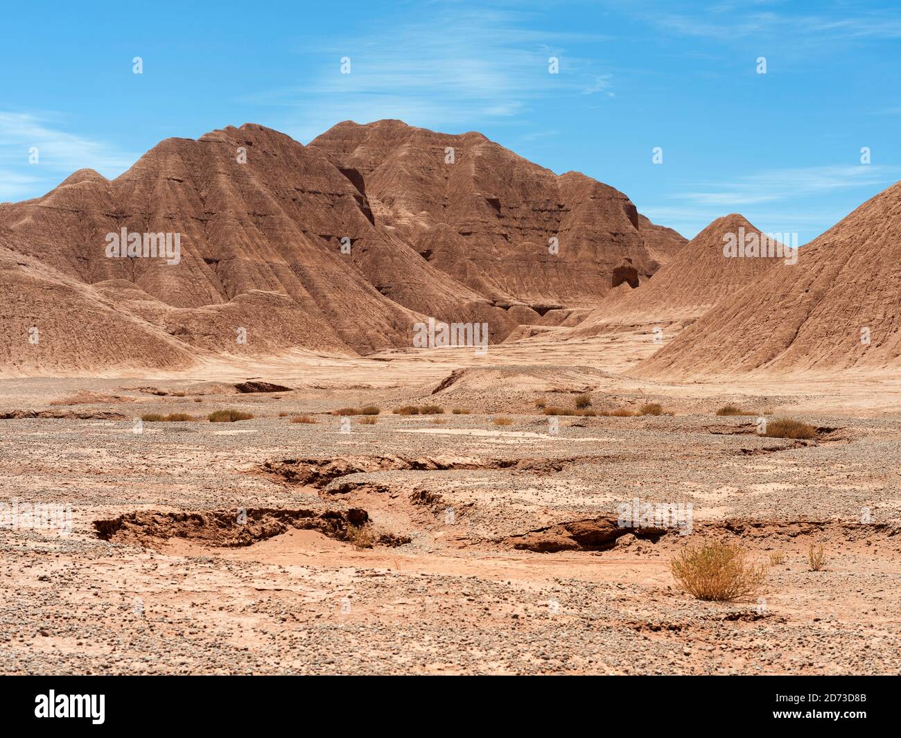 The Argentinian Altiplano along the Routa 27 between Pocitos and Tolar ...