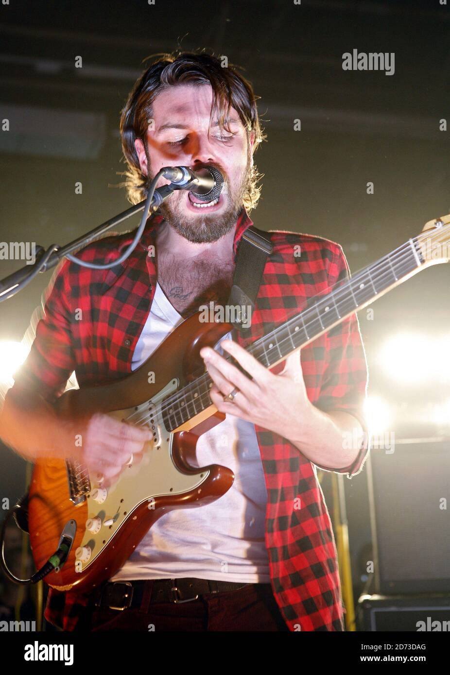 Simon Neil of Biffy Clyro plays live at the recording of Channel 4's T ...
