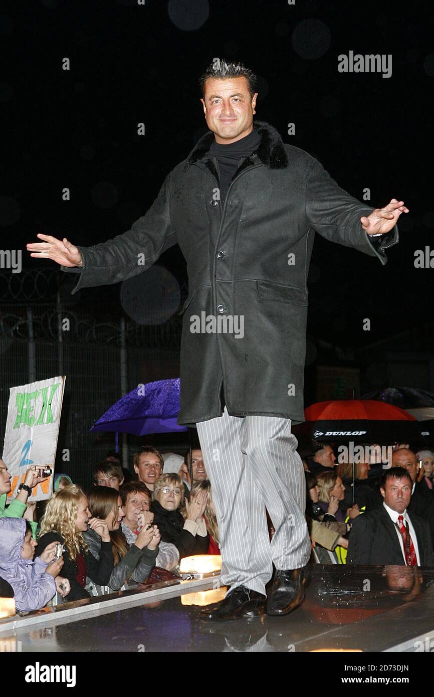 Ex housemate Mario Marconi attends the Big Brother 9 final, at Elstree ...