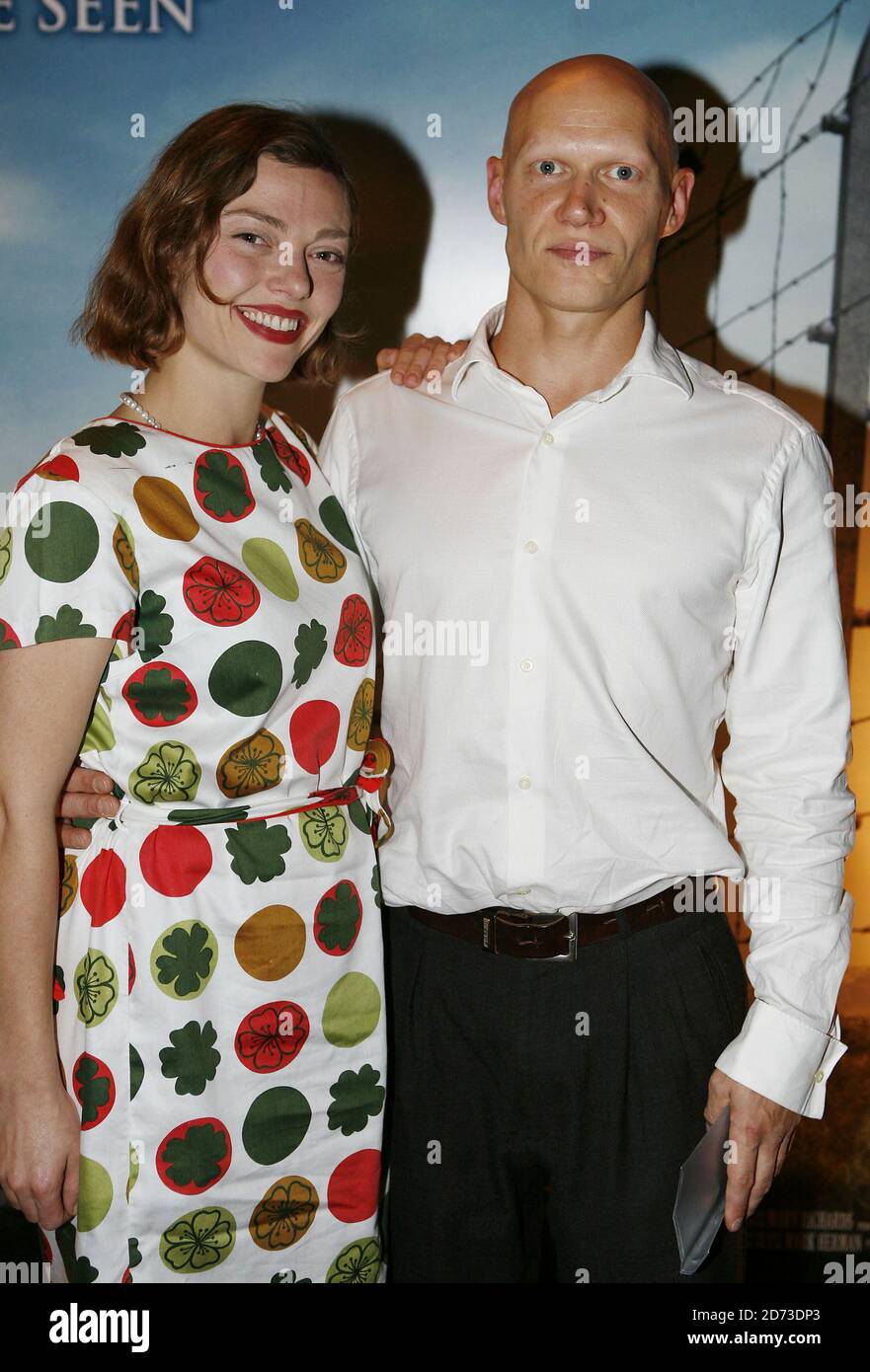 Camilla Rutherford and partner attending the world premiere of The Boy ...