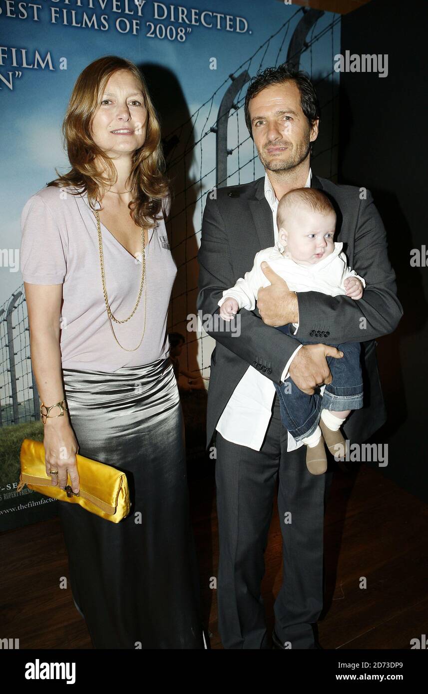 David Heyman, and family attending the world premiere of The Boy in ...