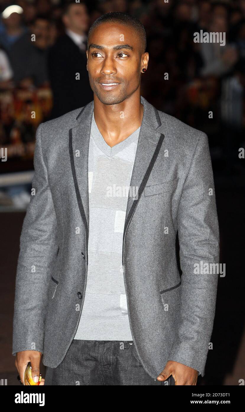 Simon Webbe arrives at the premiere of Tropic Thunder at the Odeon ...