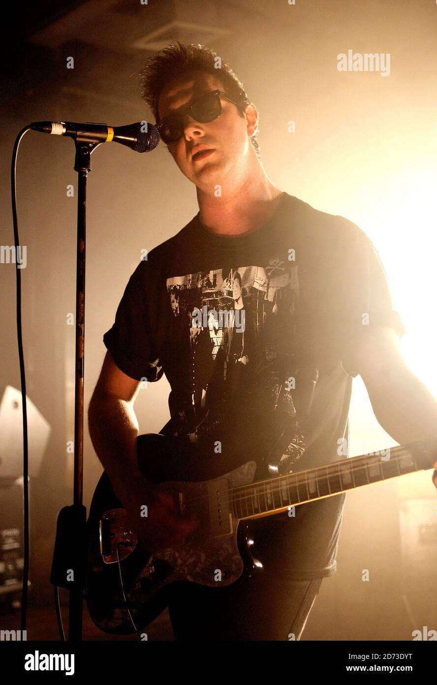 James Allan of Glasvegas performs live on stage at the Scala in Kings ...