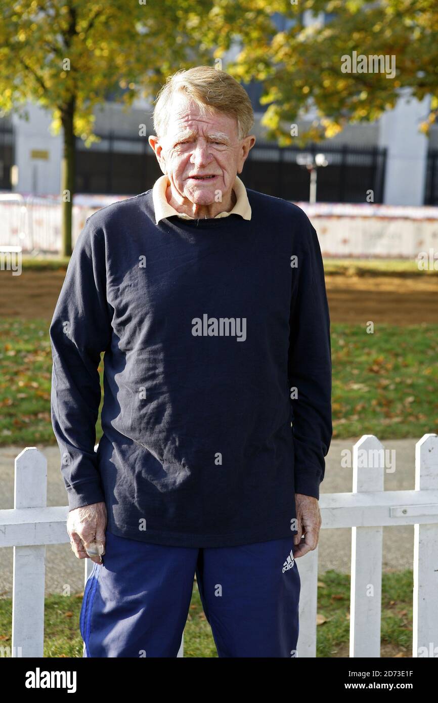 Sir Christopher Chataway at the Royal Parks Foundation Half Marathon in ...