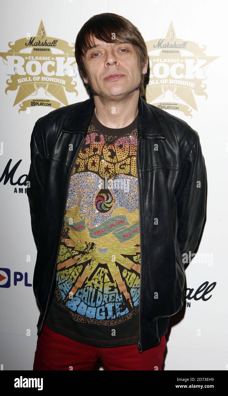 Mani at the Classic Rock Roll of Honours Awards at the Park Lane Hotel ...