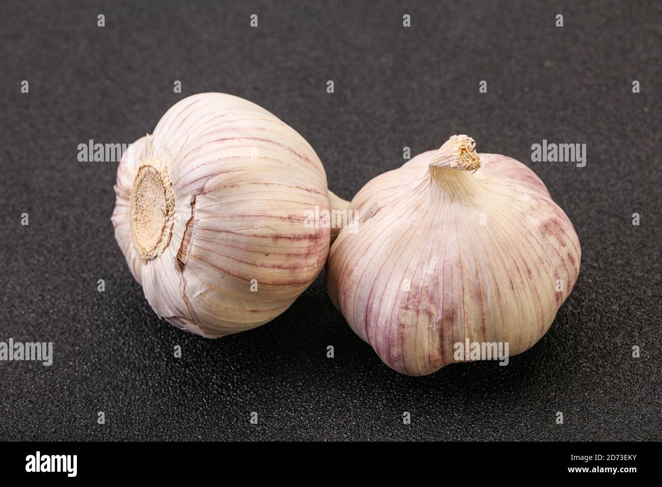Fresh ripe and tasty garlic isolated Stock Photo - Alamy