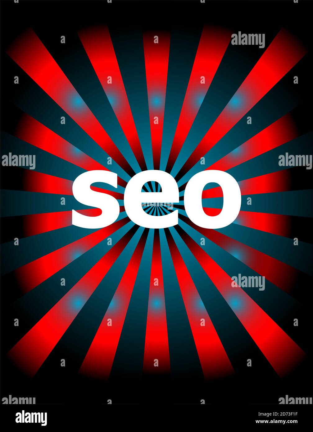 Text seo on digital screen, it concept . Logo design template elements ...