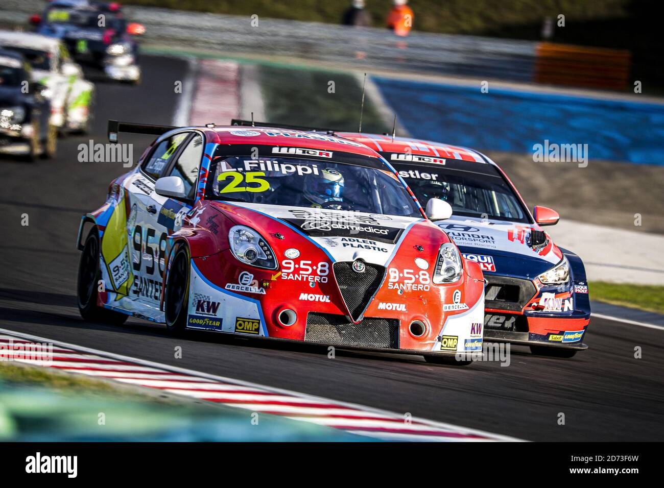 5 FILIPI Luca (ita), Team Mulsanne, Alfa Romeo Giulietta TCR, action RACE 3 during the 2020 FIA ...