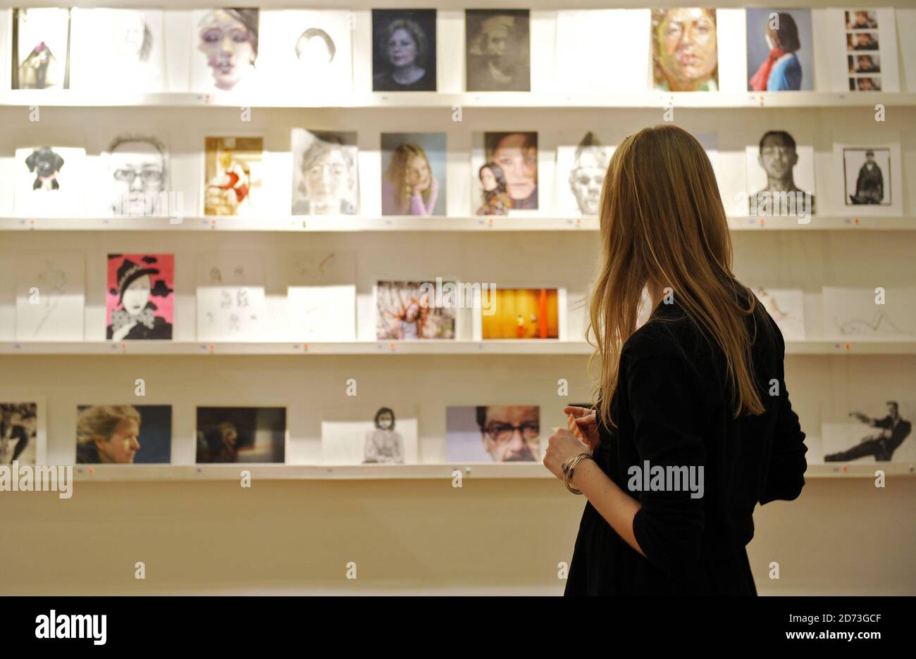 Mystery Portrait Postcards by famous artists at the National Portrait ...