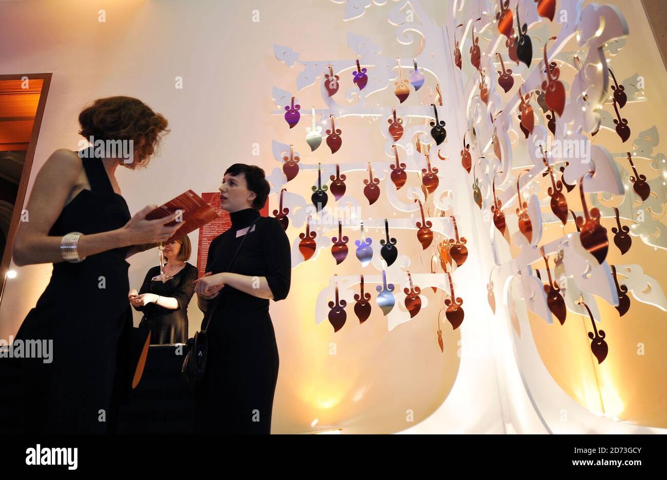 'The giving tree' at the National Portrait Gallery Portrait Gala, held ...