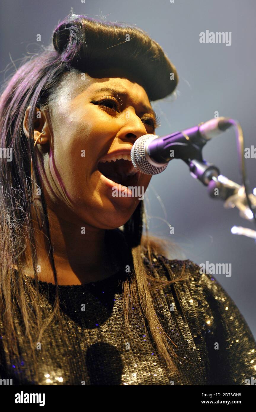 VV Brown performs at the Royal Albert Hall in London as part of the ...