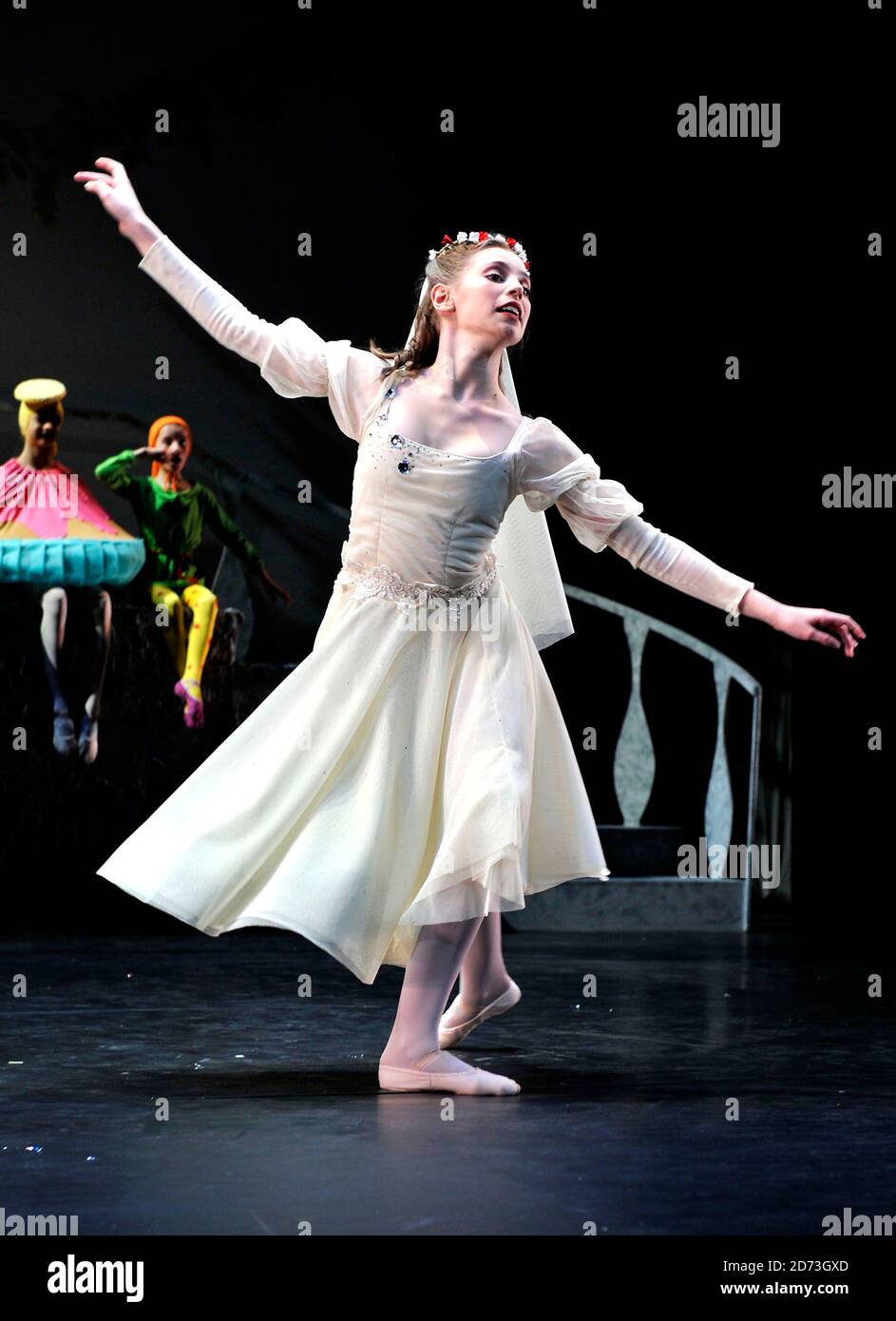 London Children's Ballet dancer Edwina Booth Clibborn, aged 14 ...