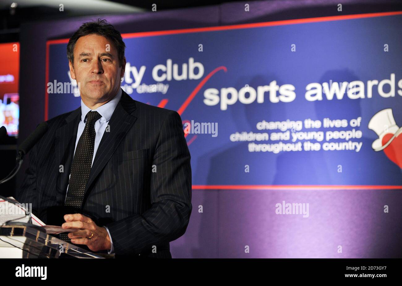 Chris Cowdrey speaking at the 27th Variety Club Sports Awards, held at ...
