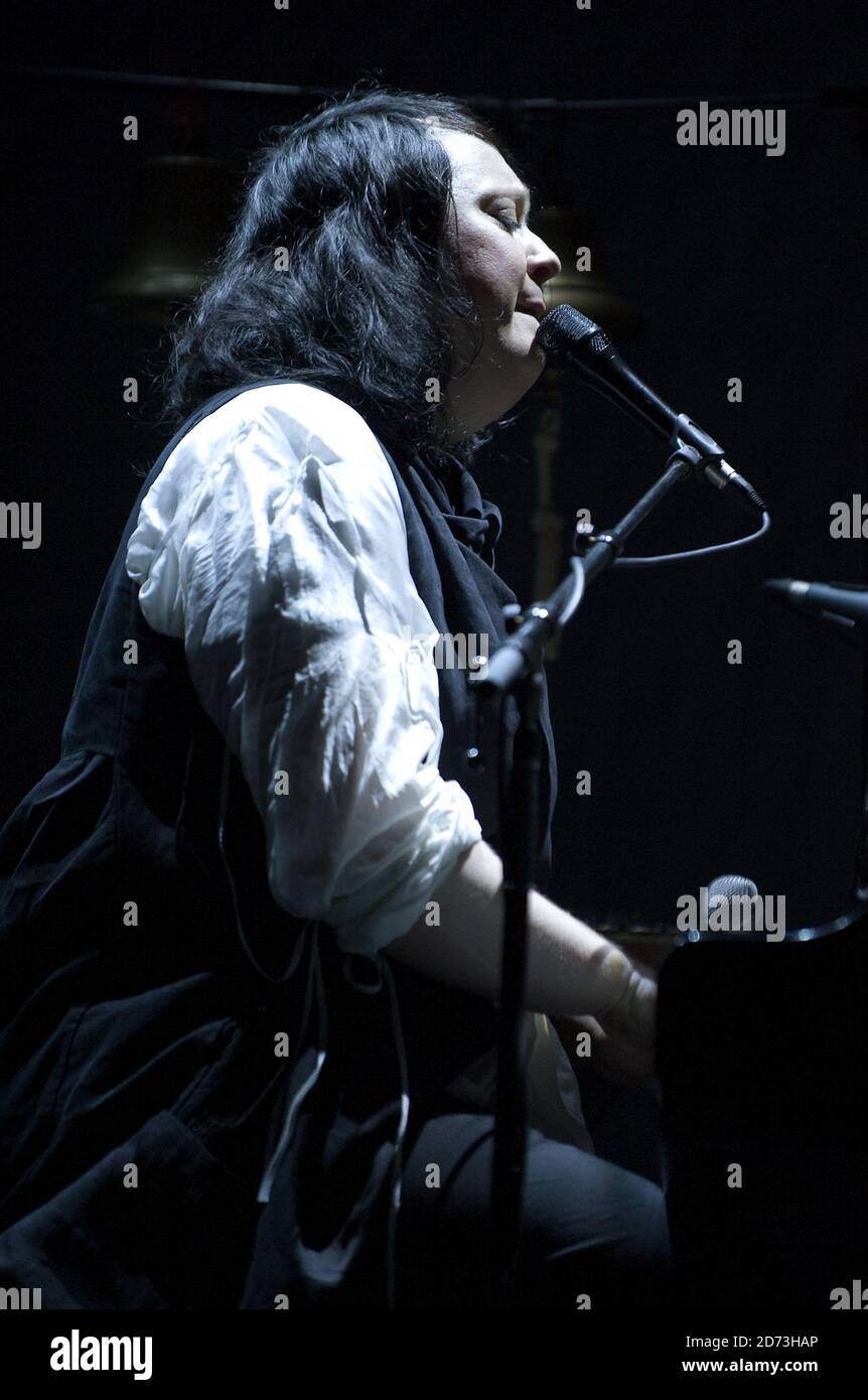 Antony Hegarty of Antony and the Johnsons performs on stage at the ...