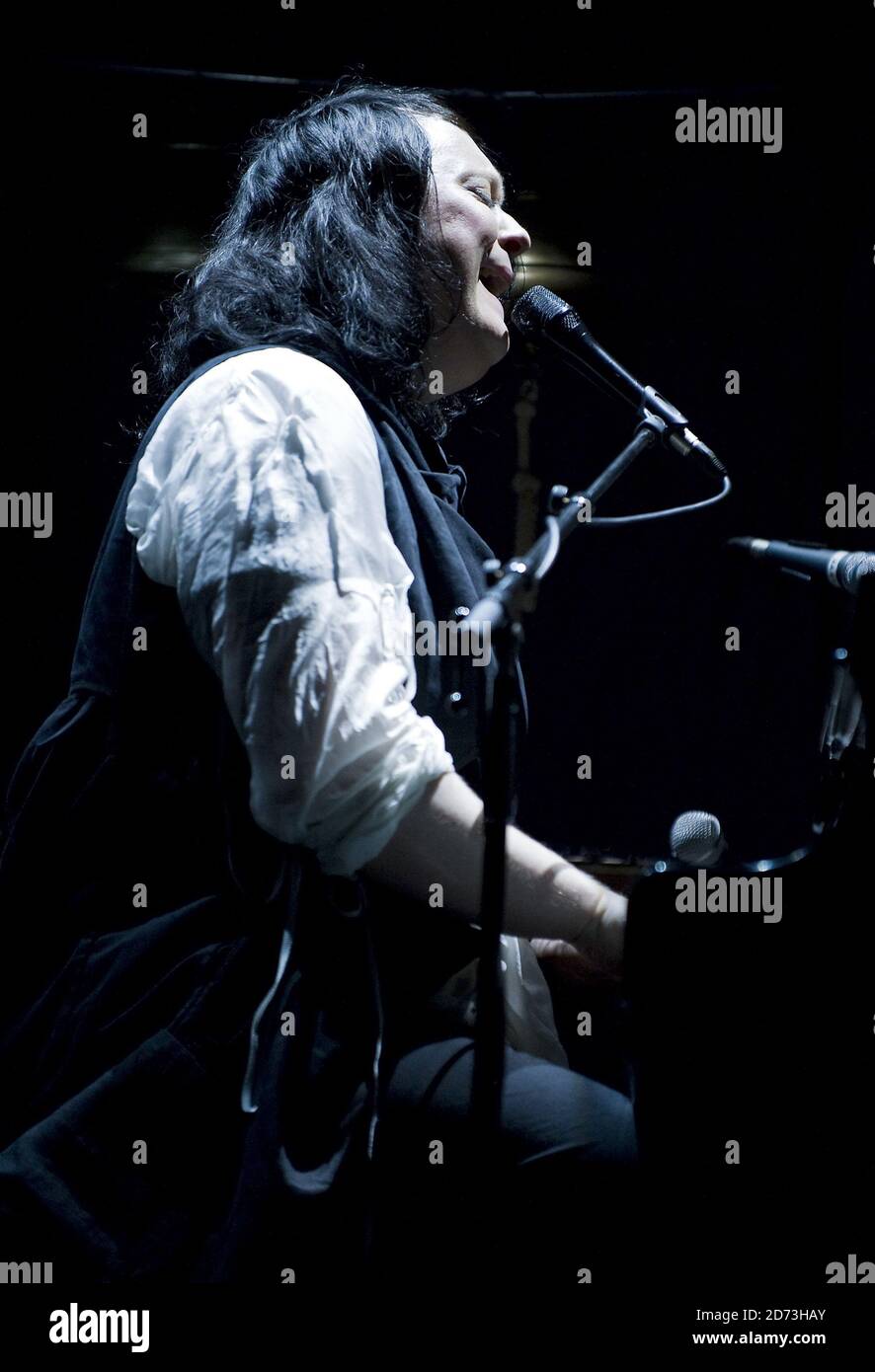 Antony Hegarty of Antony and the Johnsons performs on stage at the ...