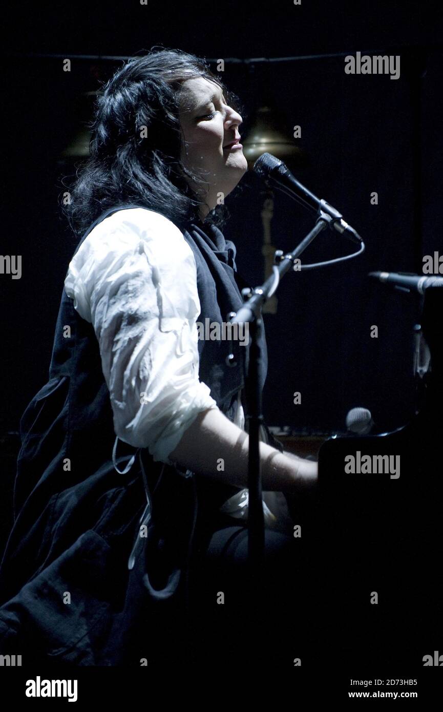 Antony Hegarty of Antony and the Johnsons performs on stage at the ...