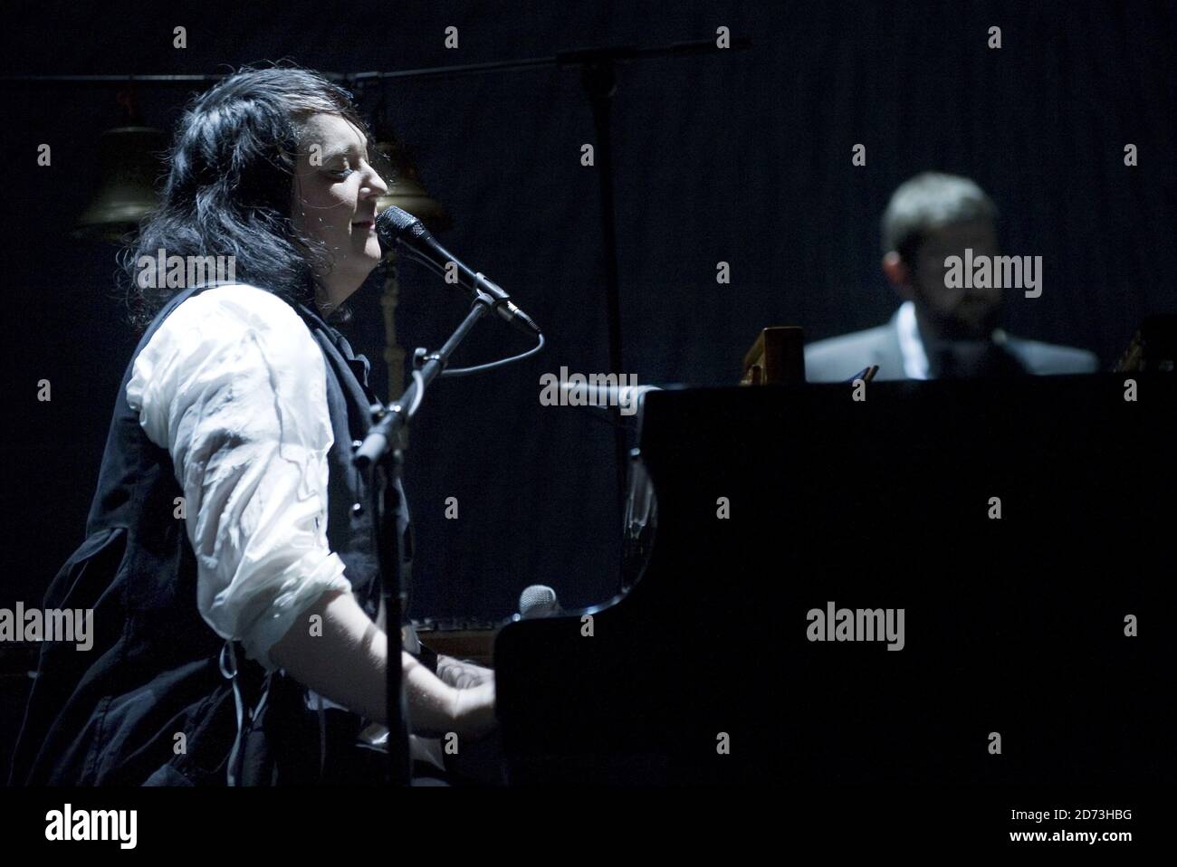 Antony Hegarty of Antony and the Johnsons performs on stage at the ...