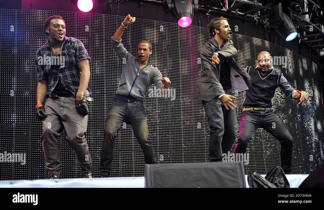 Jls performing on stage capital hi-res stock photography and images - Alamy