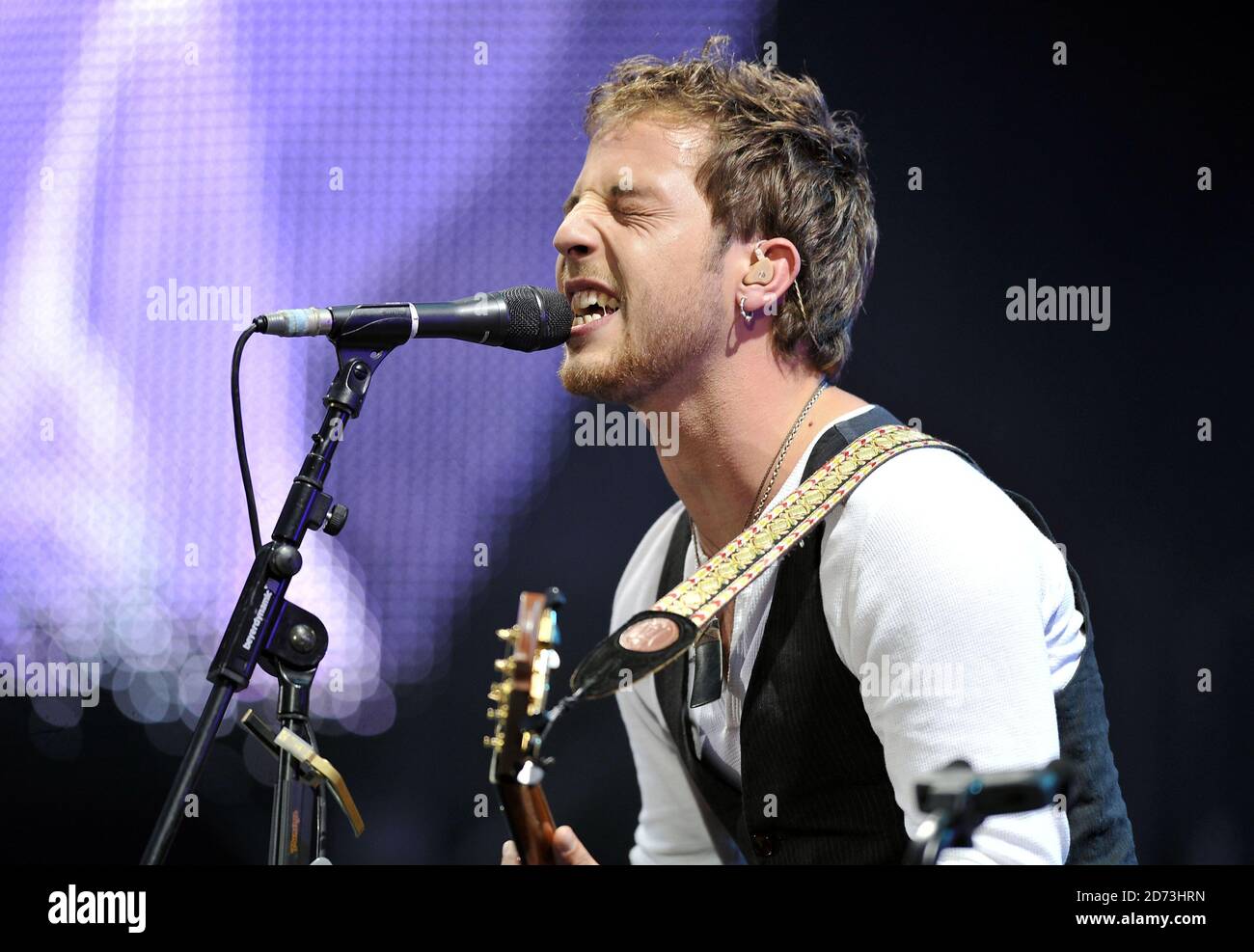 James Morrison performing on stage during Capital 95.8 Summertime Ball ...