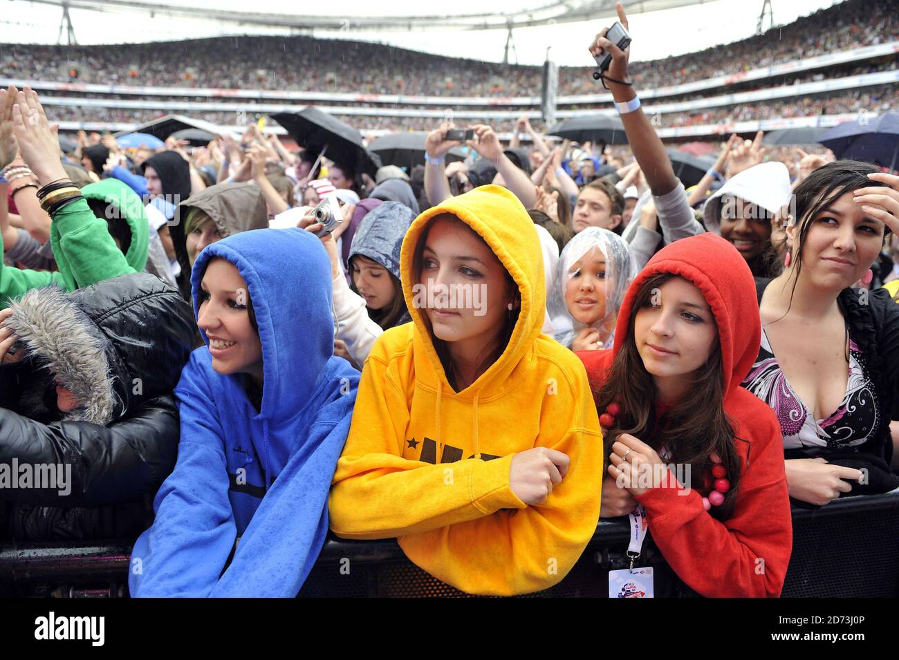 The crowd during Capital 95.8 Summertime Ball with Barclaycard at the ...