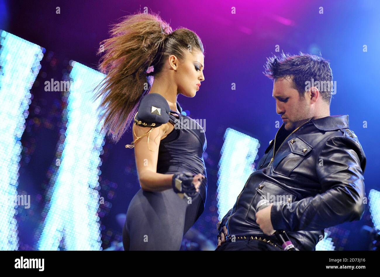 Blue perform on stage during Capital 95.8 Summertime Ball with ...