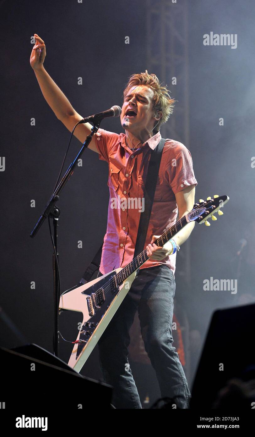 Tom fletcher of mcfly hi-res stock photography and images - Alamy