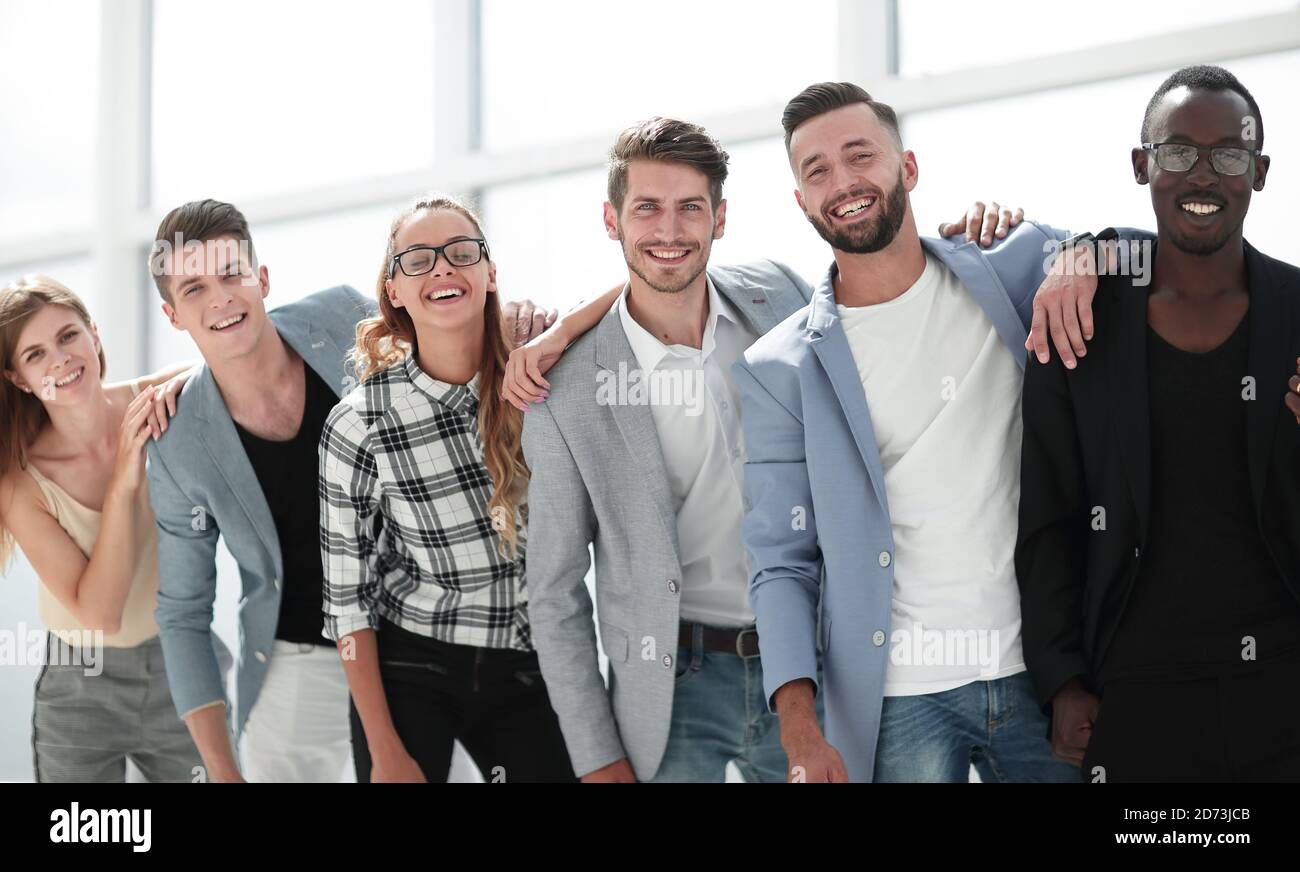 Professional business lawyer team standing together as a group Stock ...