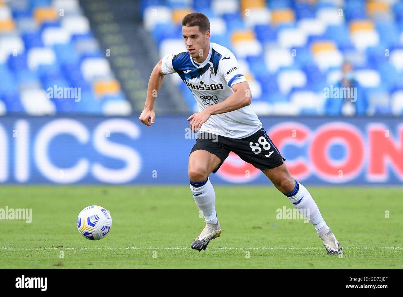 Mario Pasalic of Atalanta BC during the Serie A match between Napoli ...
