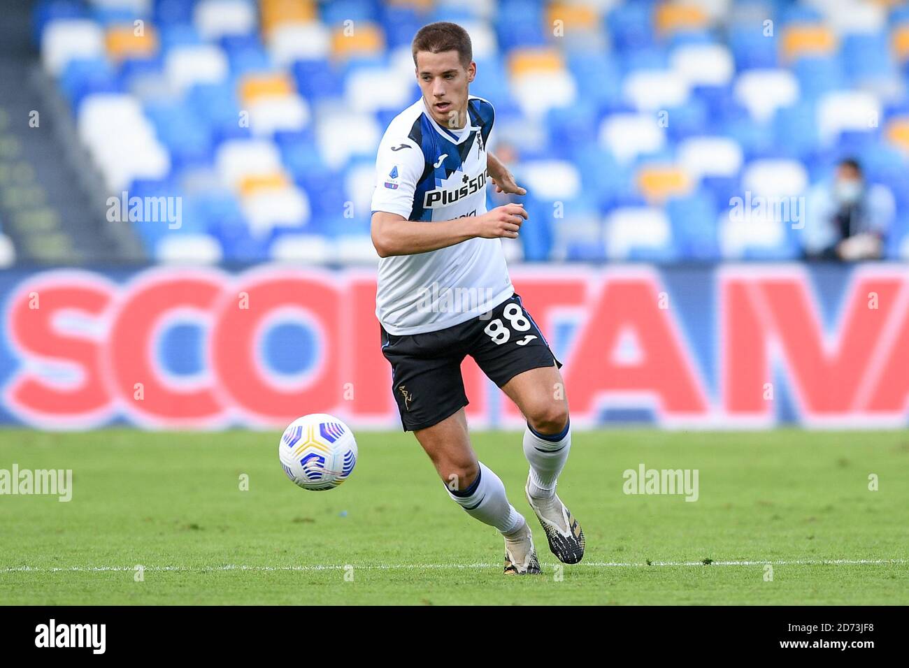 Mario Pasalic of Atalanta BC during the Serie A match between Napoli ...