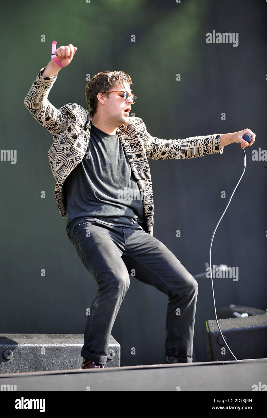 Jack Penate performing at the 2009 Wireless Festival in Hyde Park ...