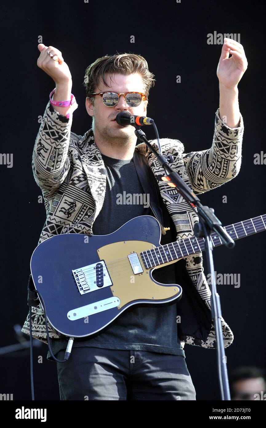 Jack Penate performing at the 2009 Wireless Festival in Hyde Park ...