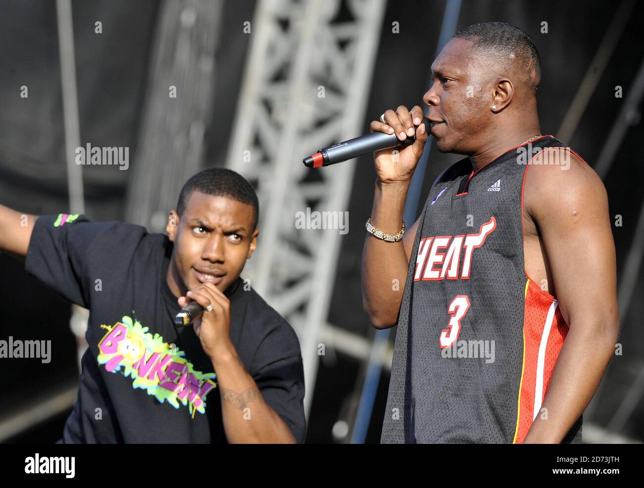 Dizzee Rascal performing at the 2009 Wireless Festival in Hyde Park ...