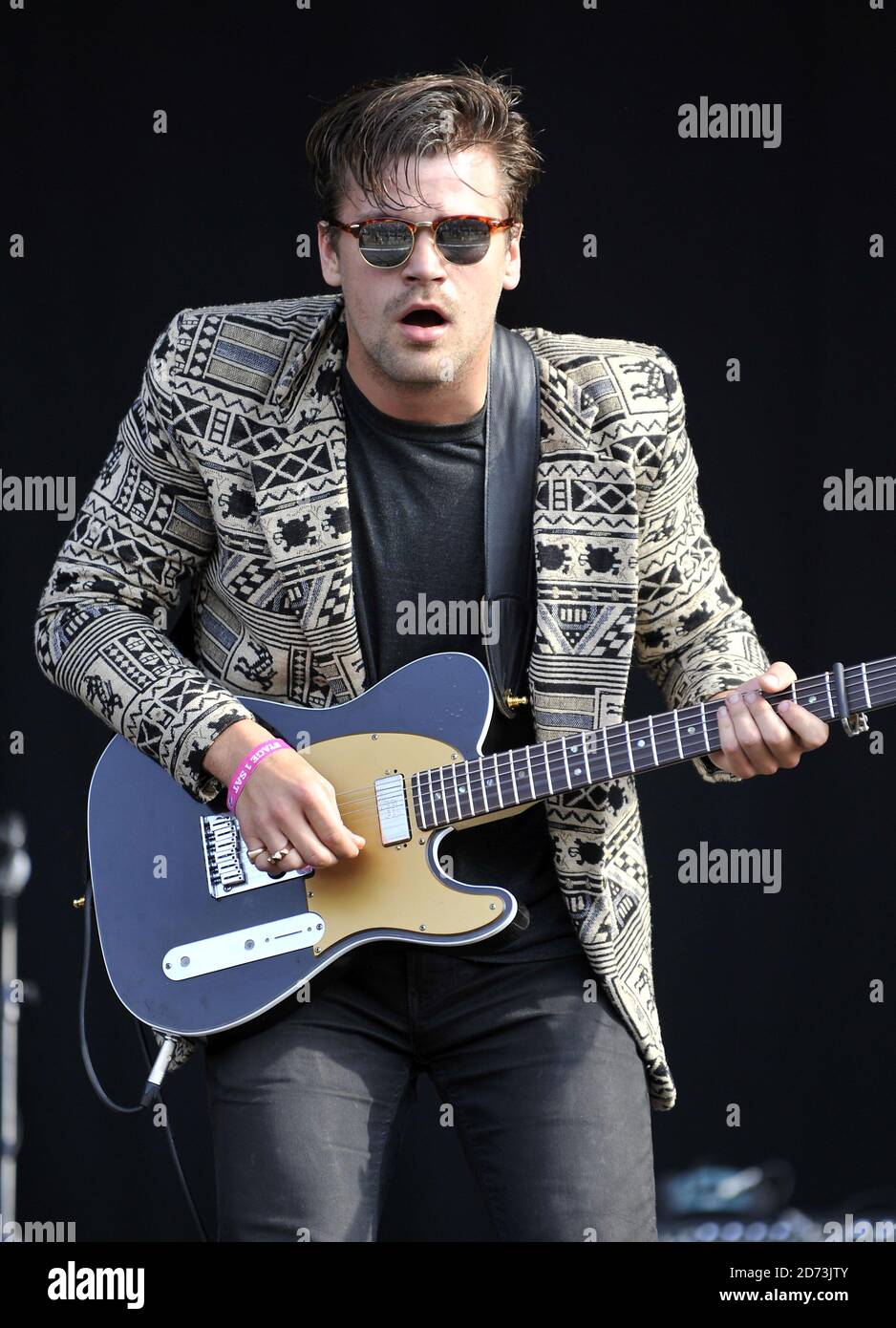 Jack Penate performing at the 2009 Wireless Festival in Hyde Park ...