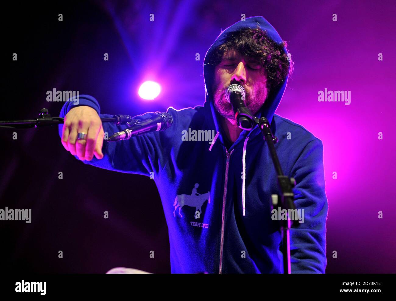 Gruff Rhys of the Super Furry Animals perform live at Somerset House as ...