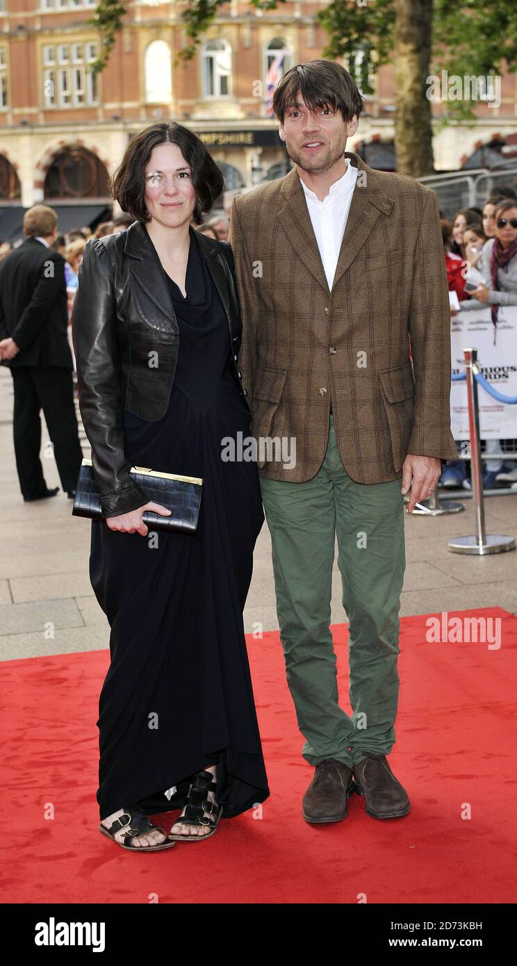 Alex James and wife Claire arrive at the premiere of 'Inglourious ...