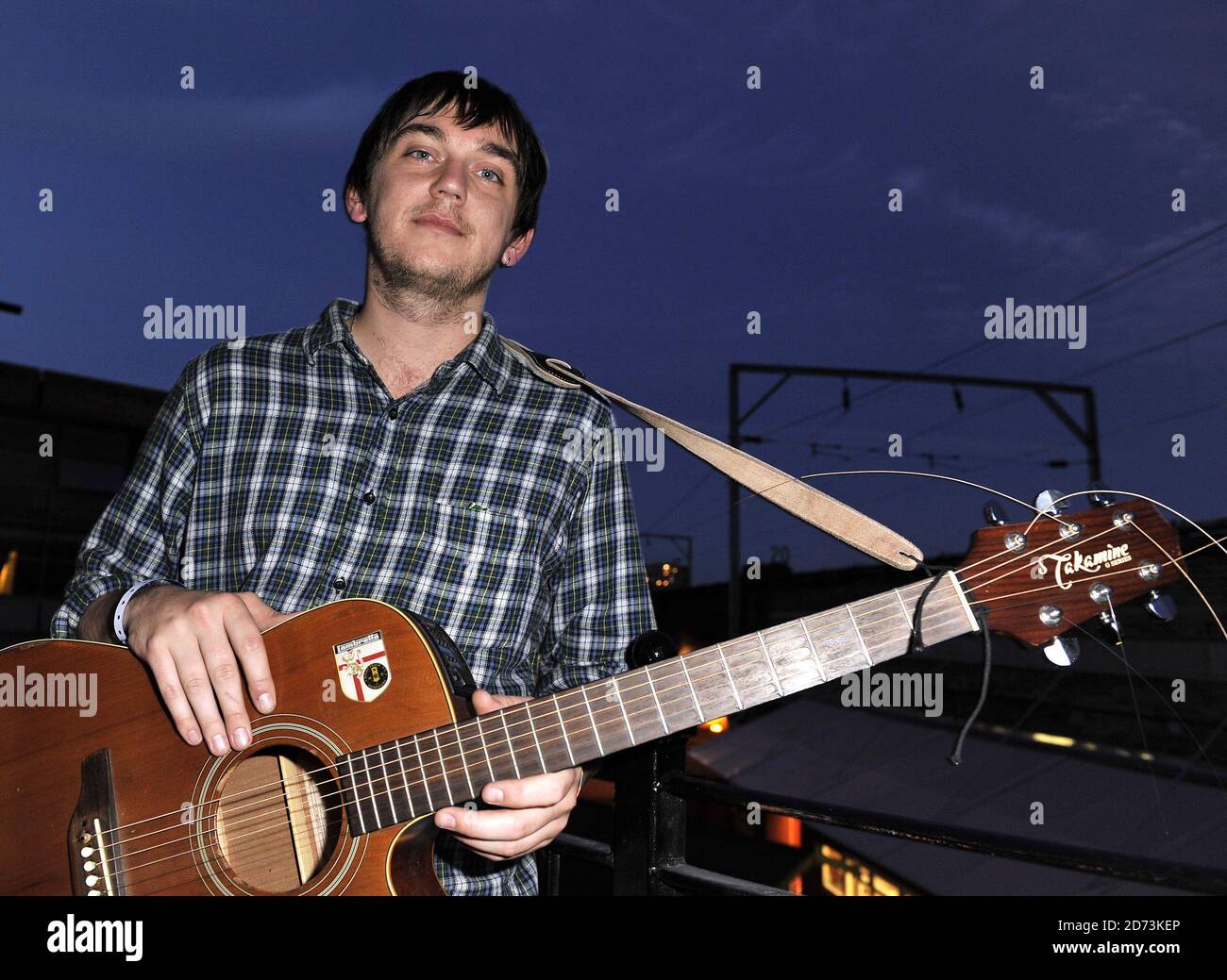 Singer Sam McCarthy pictured at 'Apocalypstick', a music night at the ...