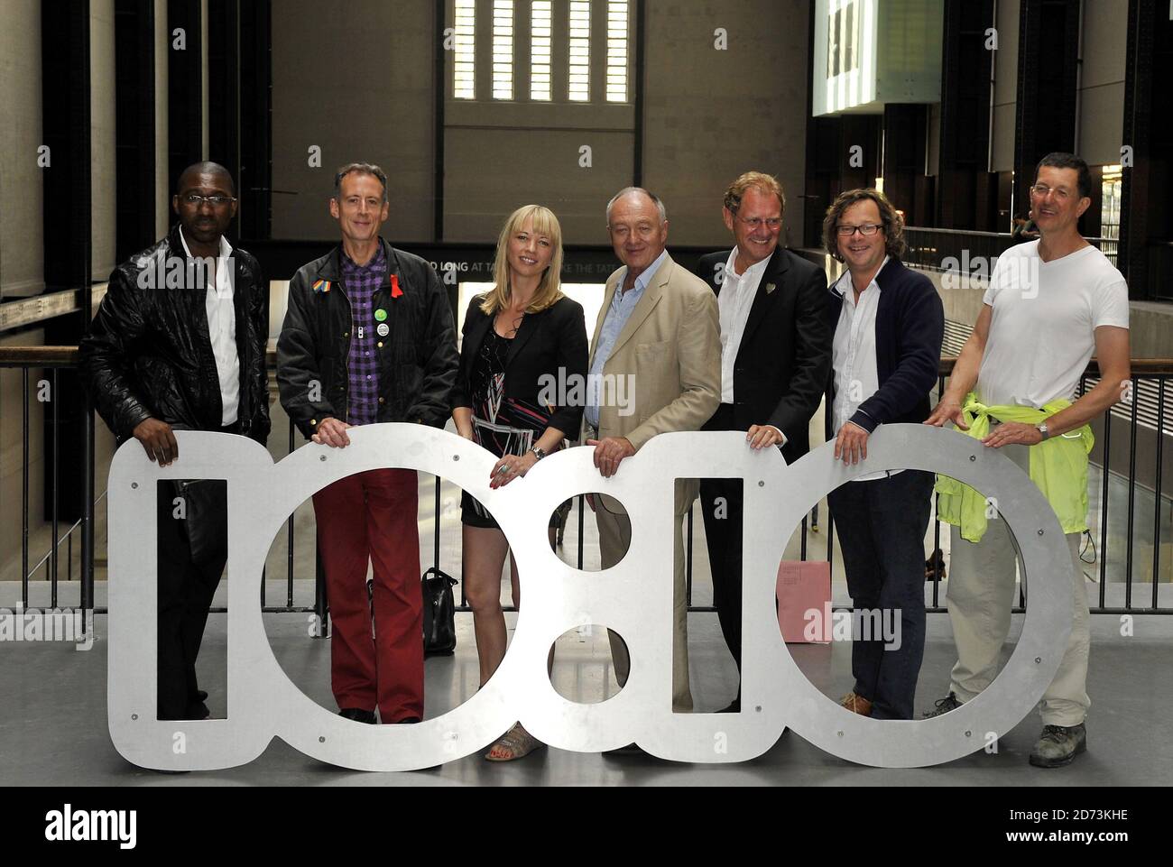 (l-r) Kwame Kwei-Armah, Peter Tatchell, Sara Cox, Ken Livingstone ...
