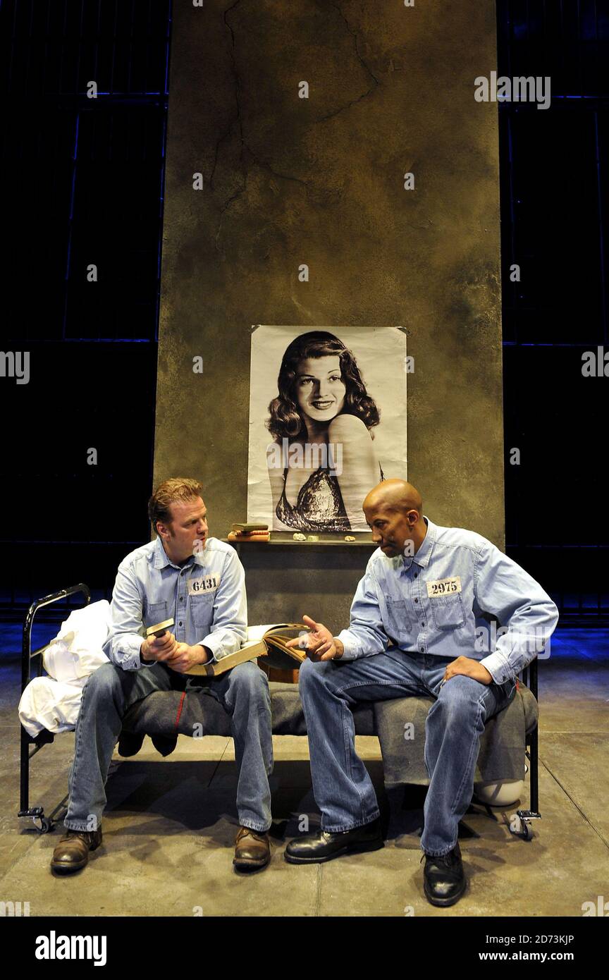 Actors Kevin Anderson and Reg E Cathey perform a scene from The ...