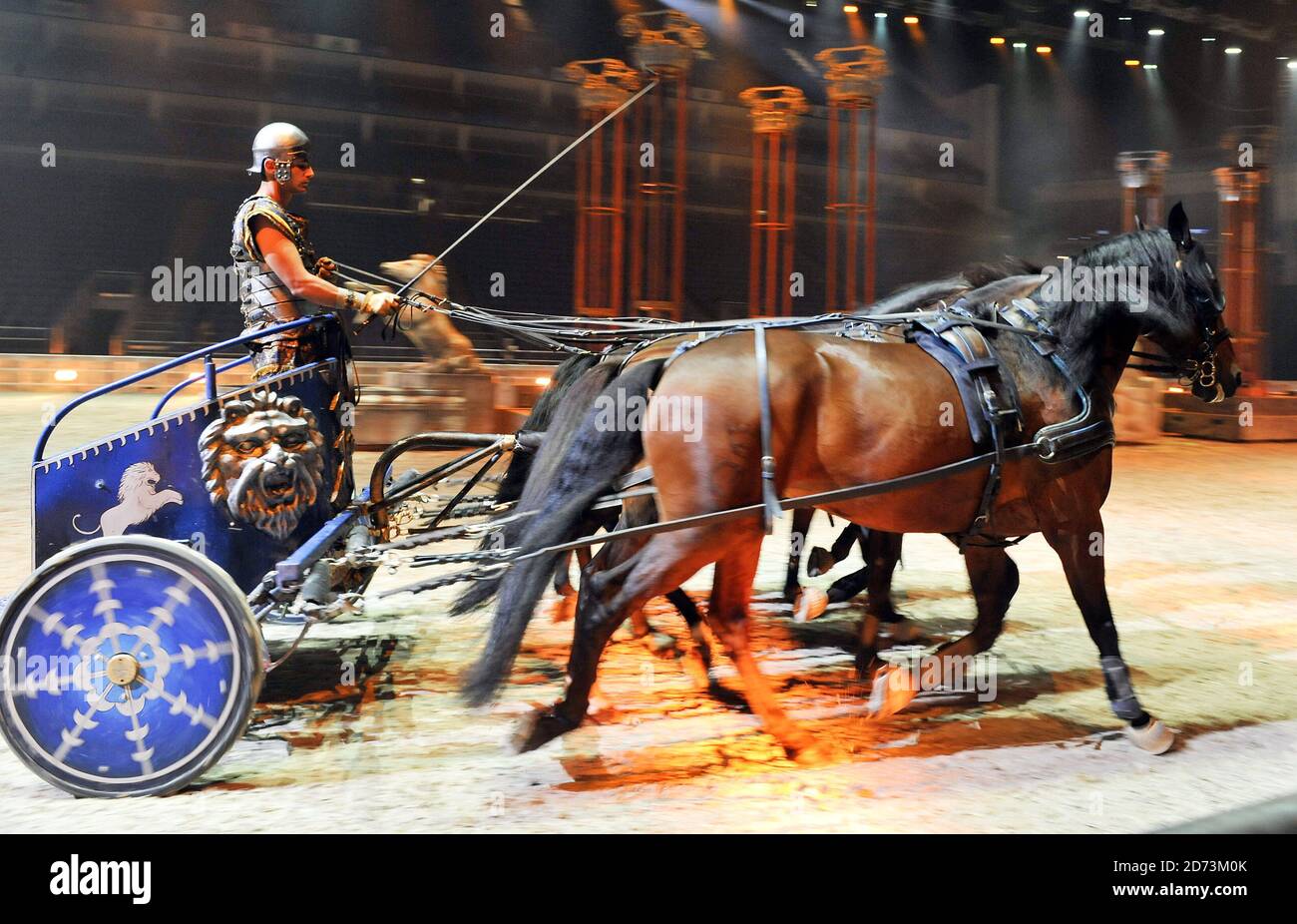 A scene is performed during a sneak preview ahead of the world premiere ...