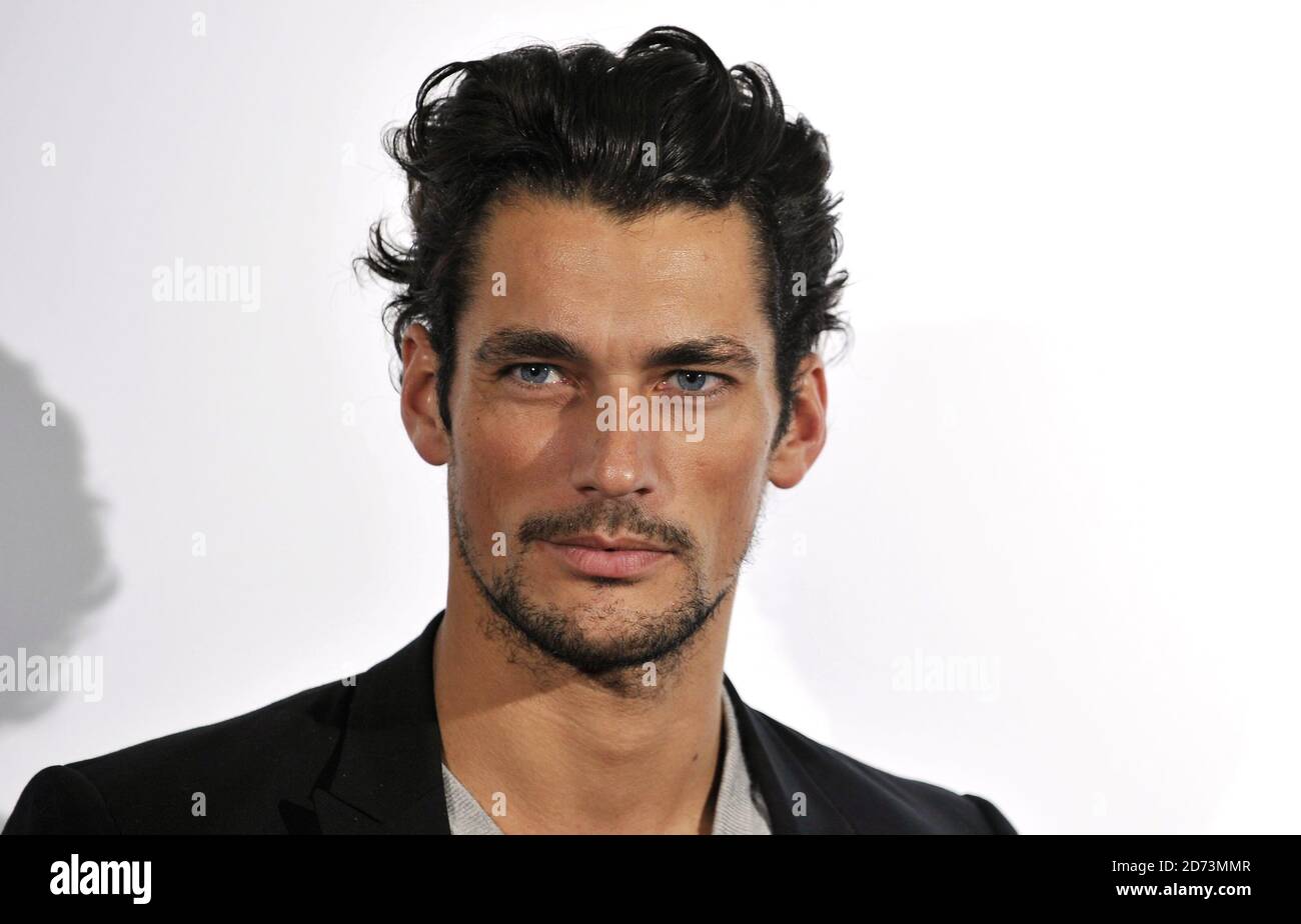 David Gandy arriving at the Paul Smith for Evian launch party, held at ...