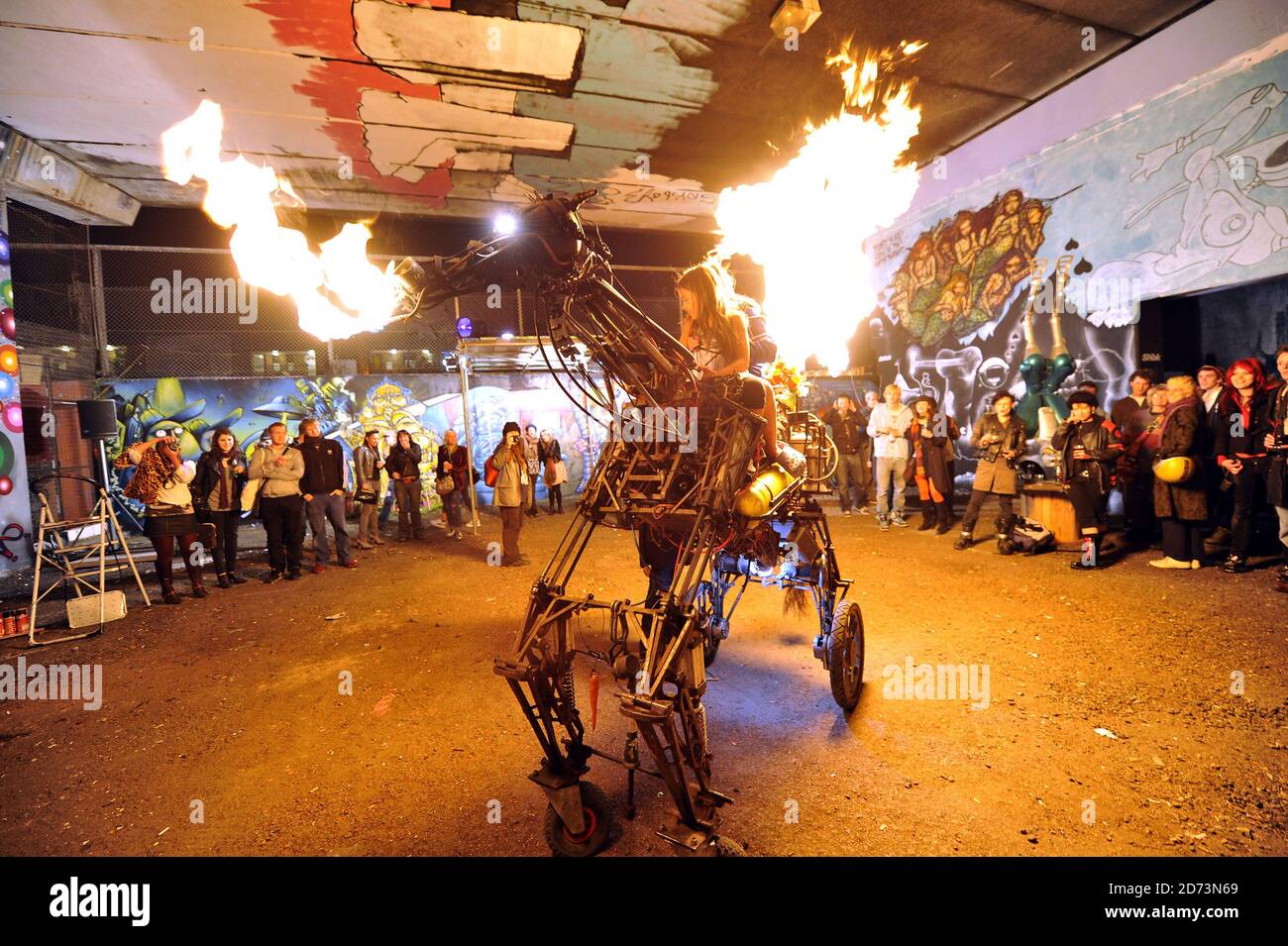 A mechanical horse on display at 'Mutate Britain Ð One Foot in the ...