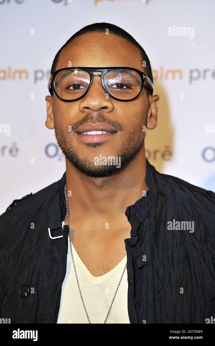 Reggie Yates attending the launch of the O2 Palm Pre phone, held at ...