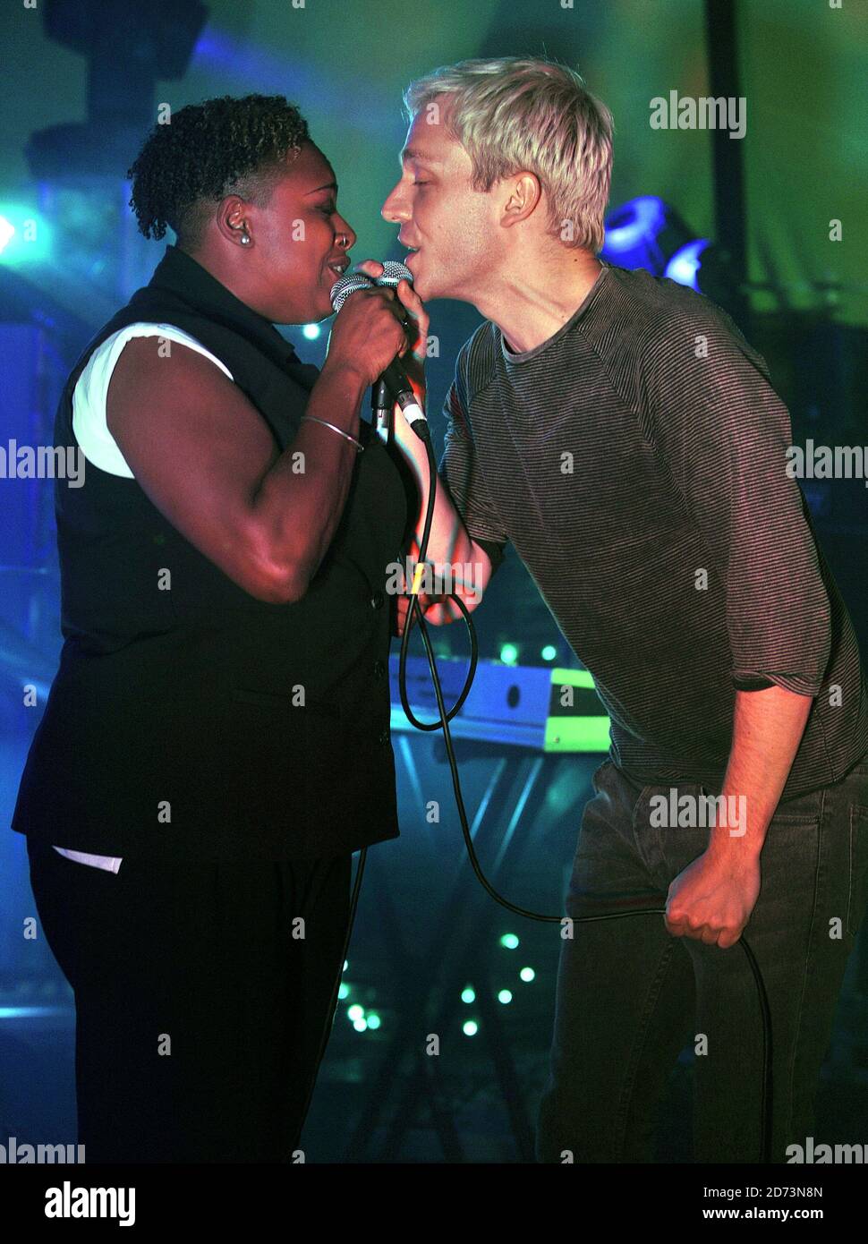 Mr Hudson performs live at the launch of the O2 Palm Pre phone, held at ...