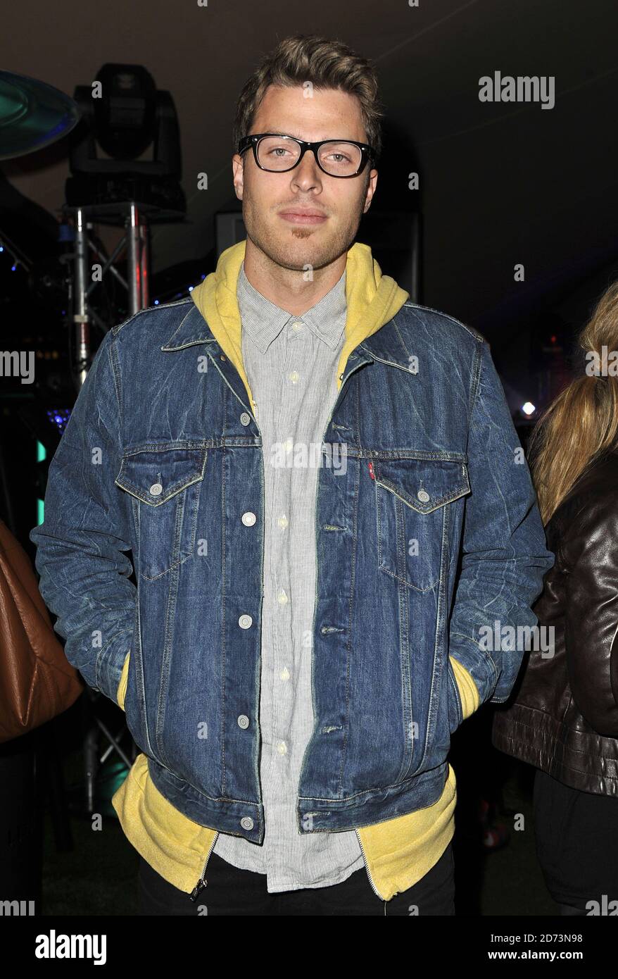 Rick Edwards attending the launch of the O2 Palm Pre phone, held at ...