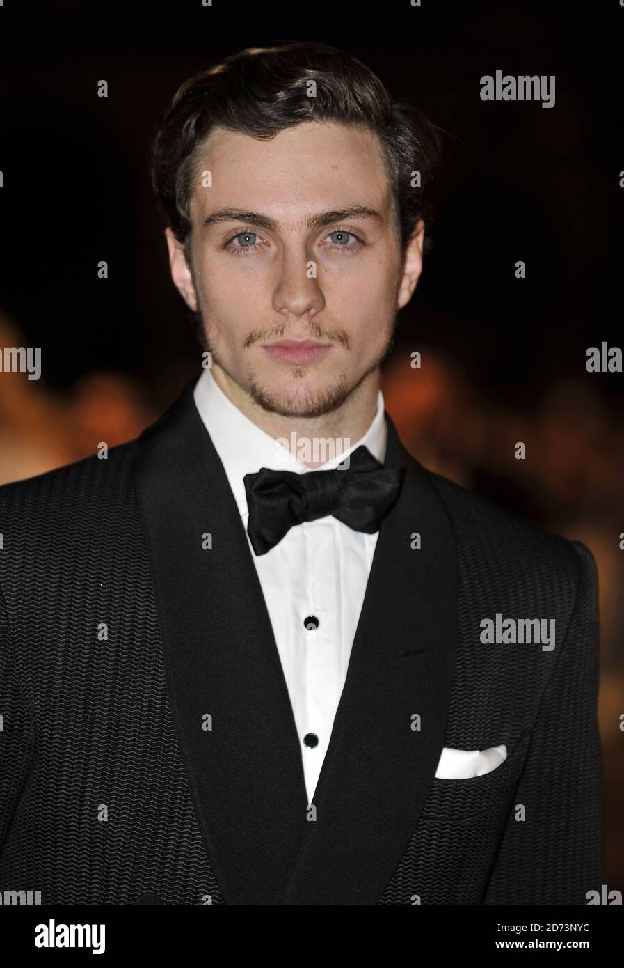 Aaron Johnson arrives at the Premiere of Nowhere Boy, at the Odeon in ...