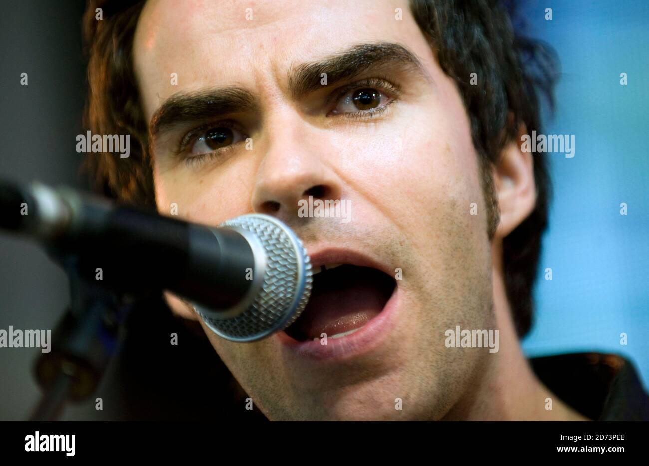 Kelly Jones of the Stereophonics performs live at HMV on Oxford Street ...