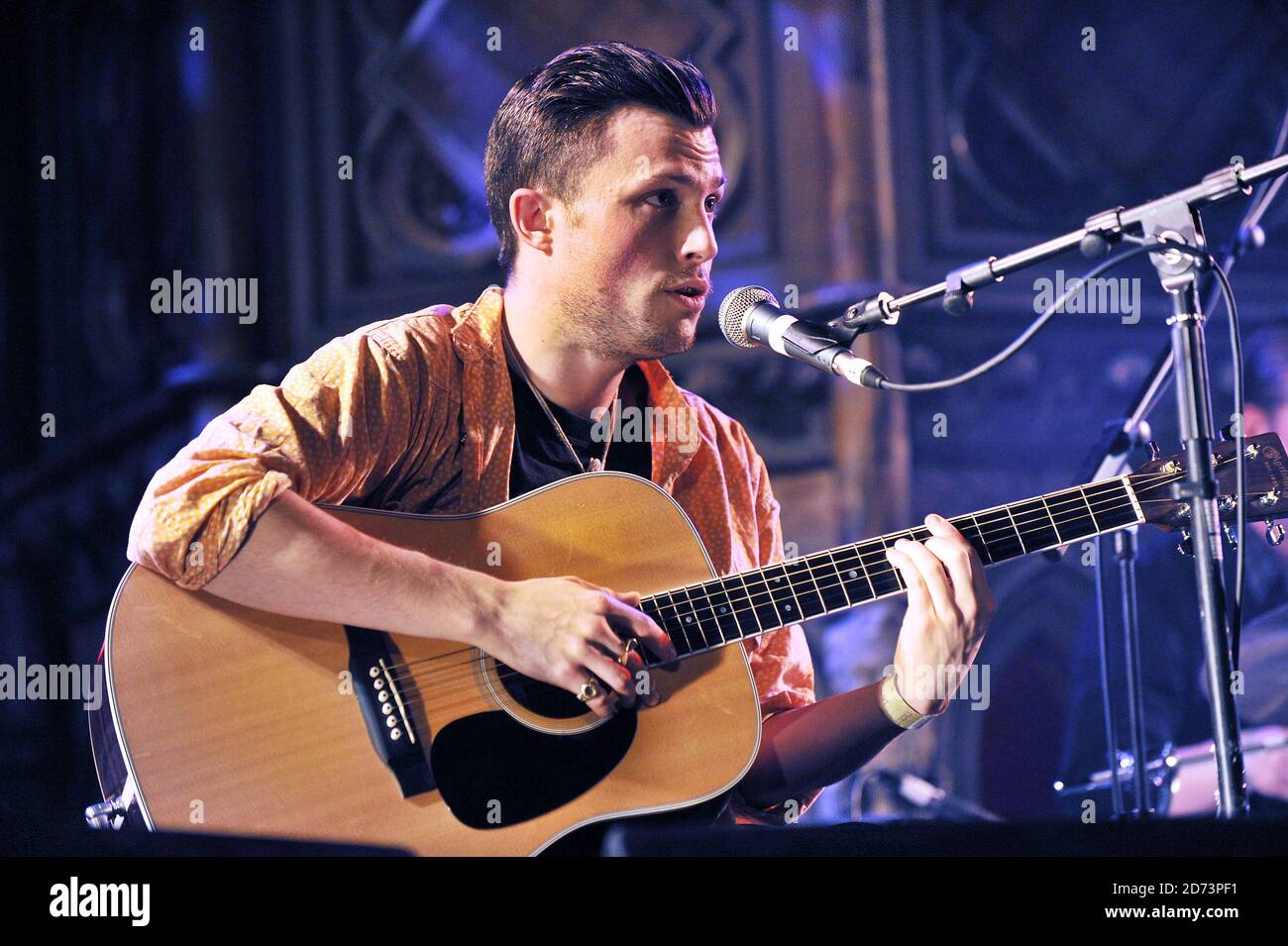 Orlando Weeks of the Maccabees performs live at the Union Chapel in ...