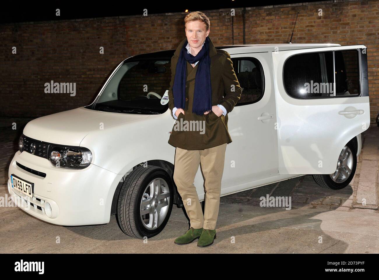 Henry Conway attends the launch of The Cube Store on Brick Lane, east ...