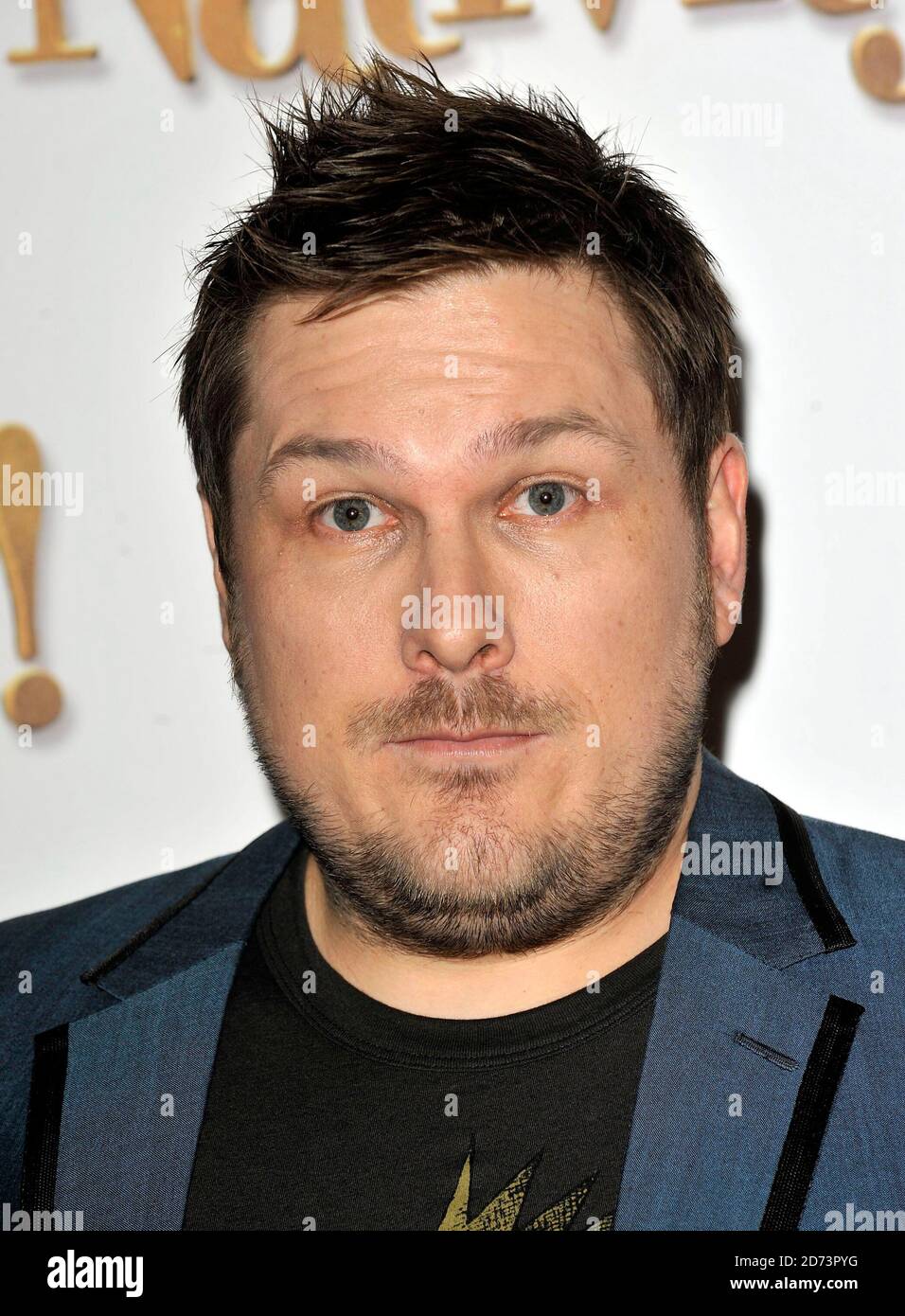 Marc Wootton arrives at the premiere of new film Nativity, at the ...